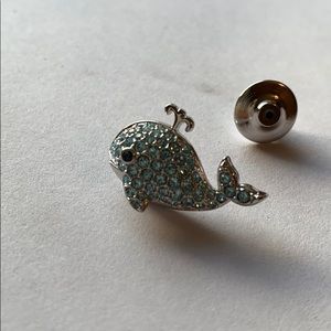 Swarovski | Accessories | Swarovski Whale Pin | Poshmark